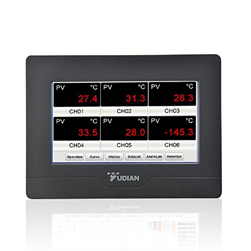 7-Inch Touch Screen 6-Zone Temperature Indicator/Panel Meter – Zeolite ...